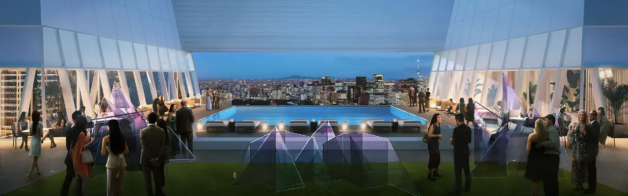 SKY GARDEN & POOL | TOKYO NODE