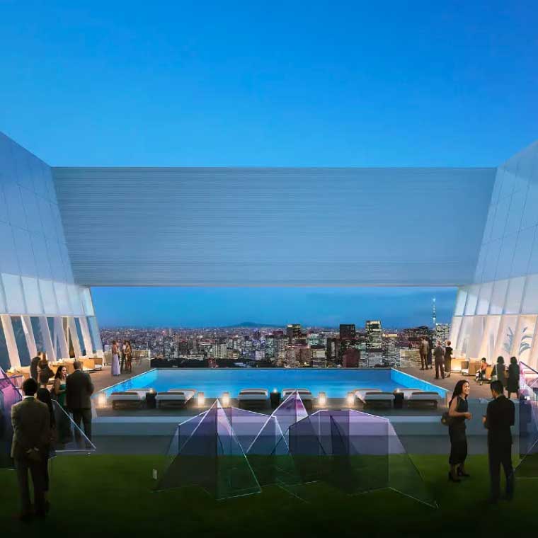 SKY GARDEN & POOL | TOKYO NODE